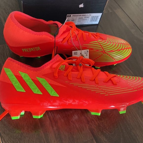 adidas | Shoes | Predator Edge 3 L Fg Soccer Cleats 15 Mens Adidas ...